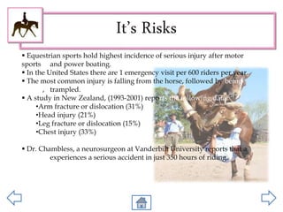 Equestrainism: Horse Riding | PPTX