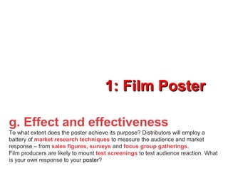 A2 media film poster analysis | PPT