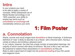 A2 media film poster analysis short version | PPT