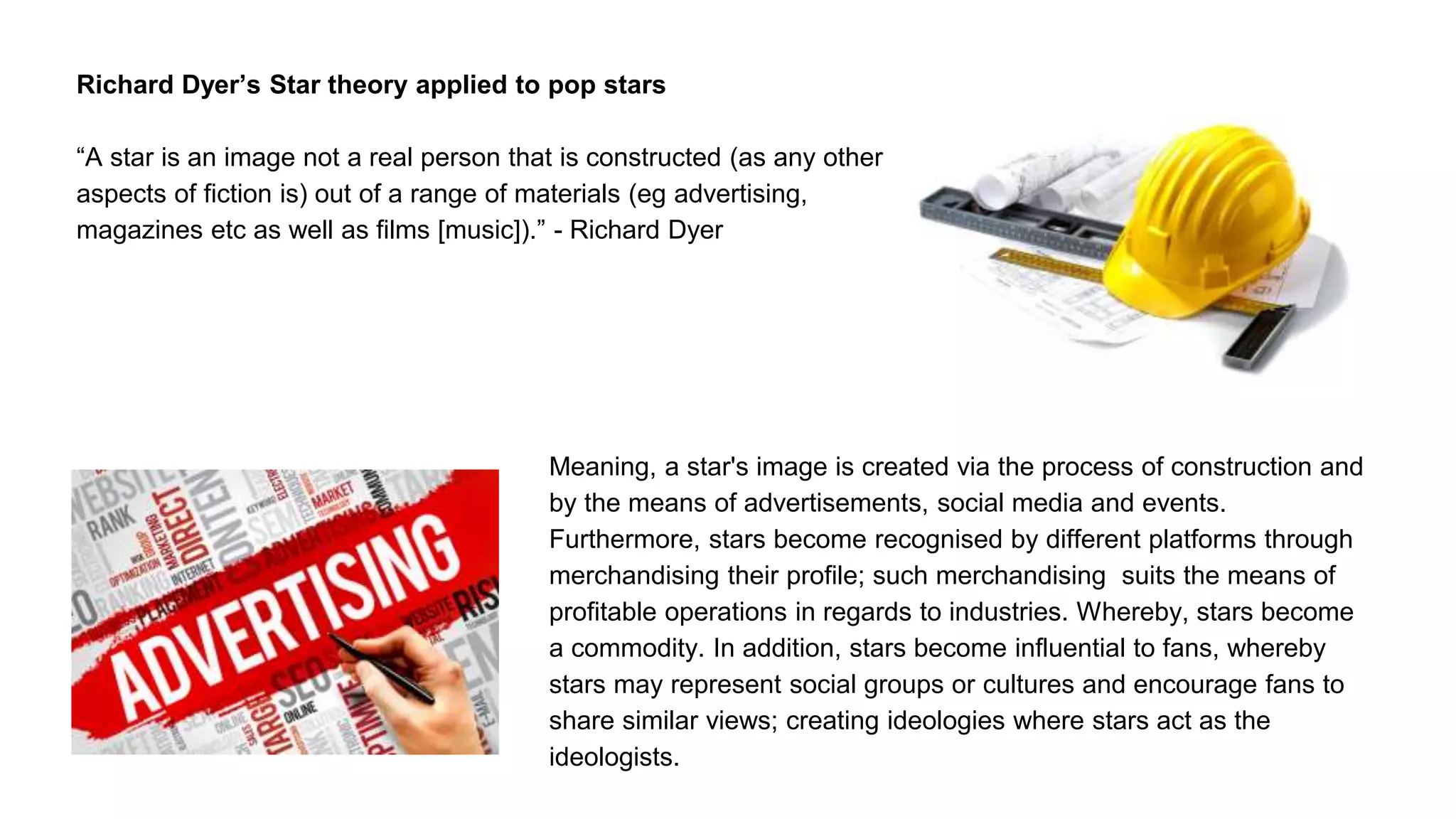 A2 media - Star Theory (Richard Dyer) | PPT