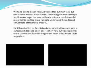 A2 media codes and conventions Evaluation | PPTX