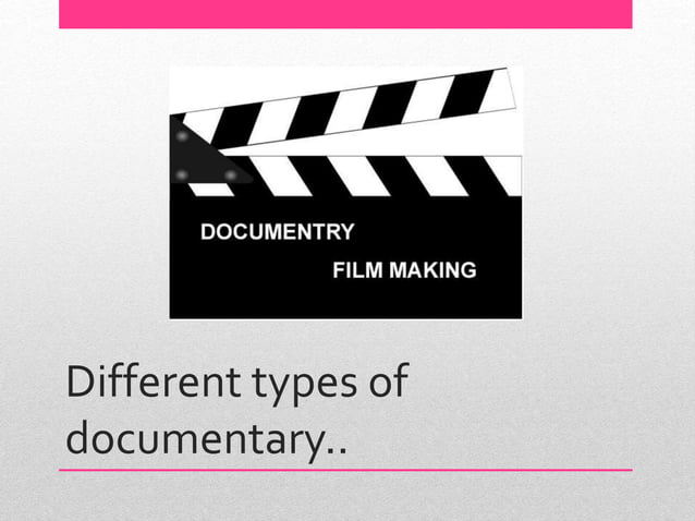 A2 media documentary | PPT