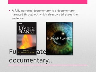 A2 media documentary | PPTX