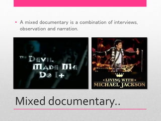 A2 media documentary | PPTX