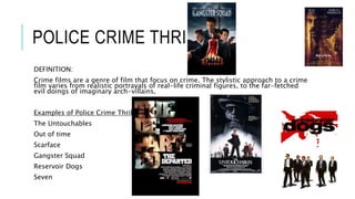 A2 media genre research | PPT