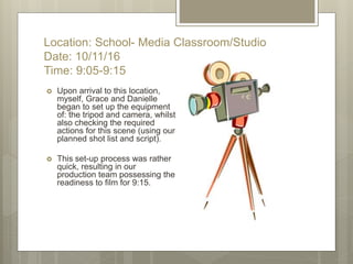 A2 Media Production Diary- Entry 3 | PPTX | Email | Internet