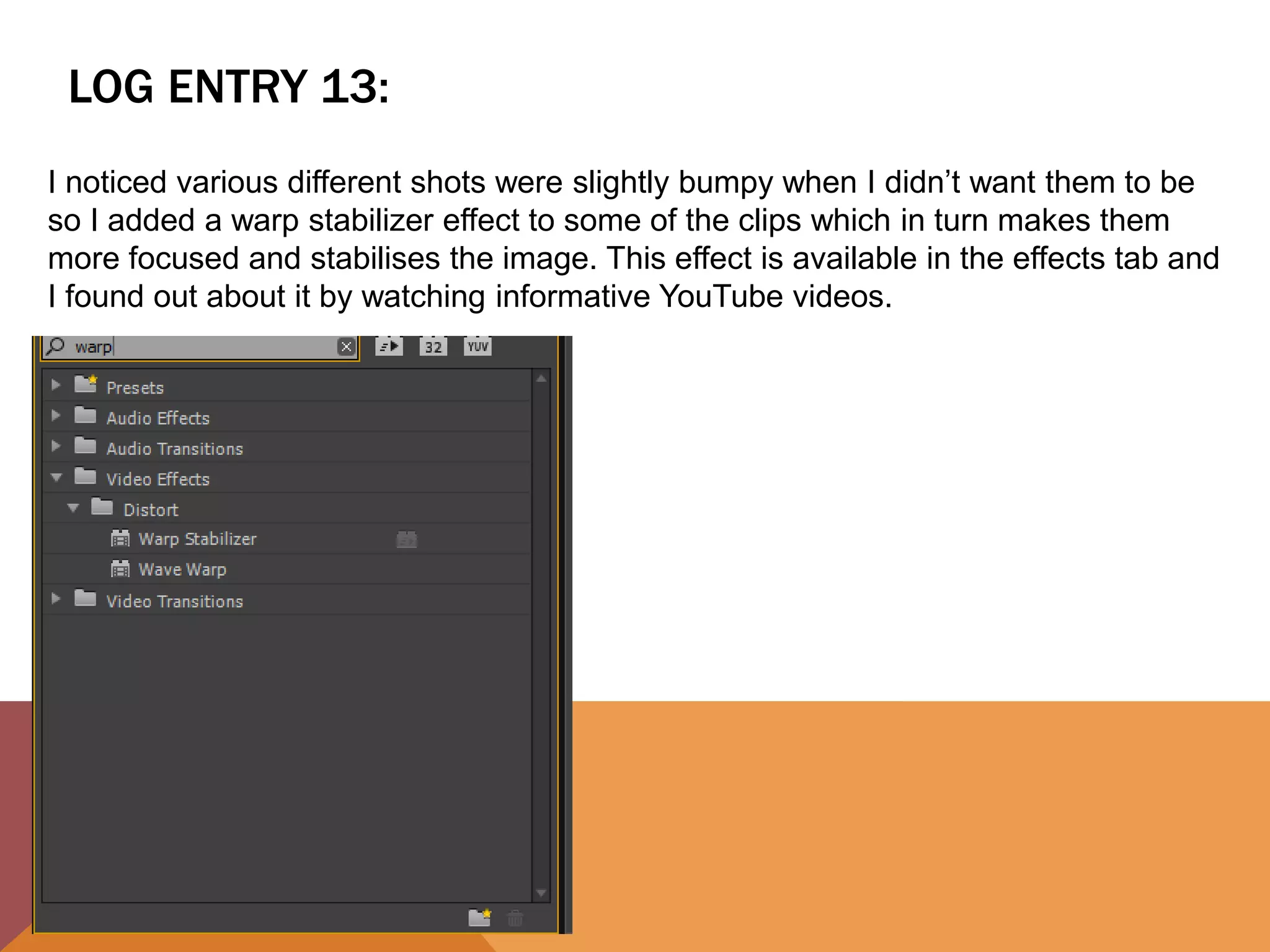 A2 media production log | PPT
