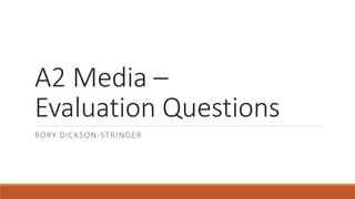 A2 media – question 3 pptx | PPTX