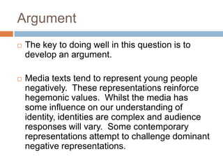 A2 media revision section b | PPTX