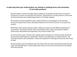 A2 media studies | PPTX | Cameras and Camcorders | Consumer Electronics