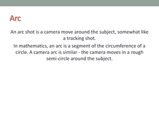 A2 Media Studies - Camera Angles and Movements | PPTX