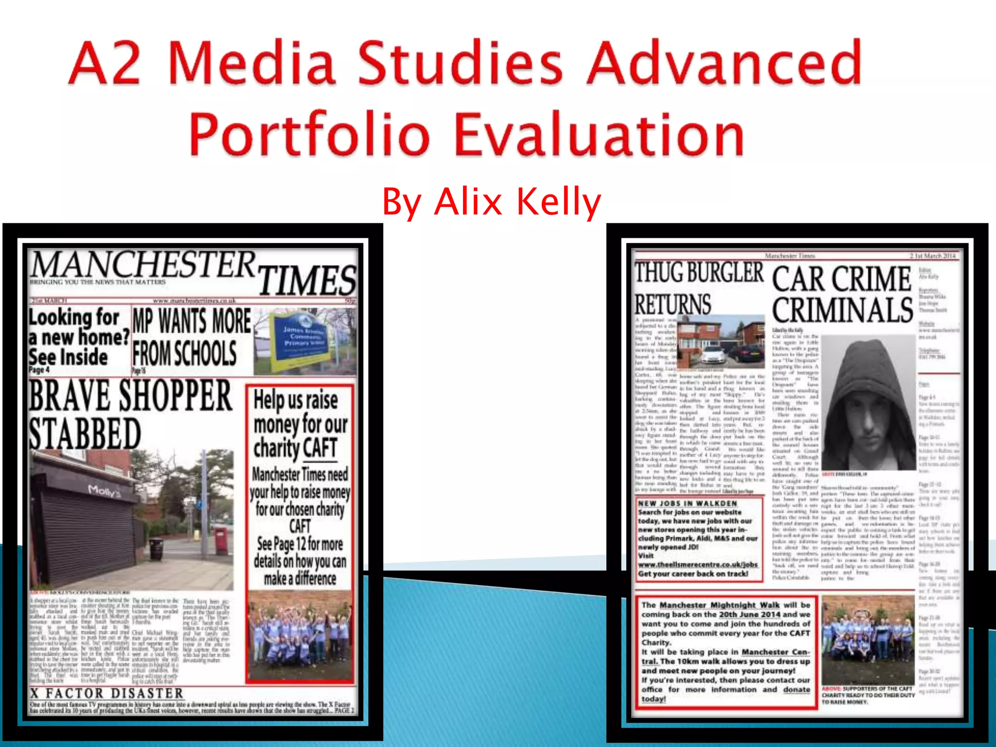 A2 media studies advanced portfolio evaluation | PPT