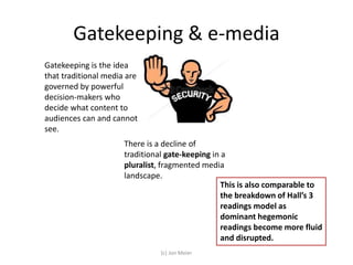 A2 Media Theory Part 3 | PPT