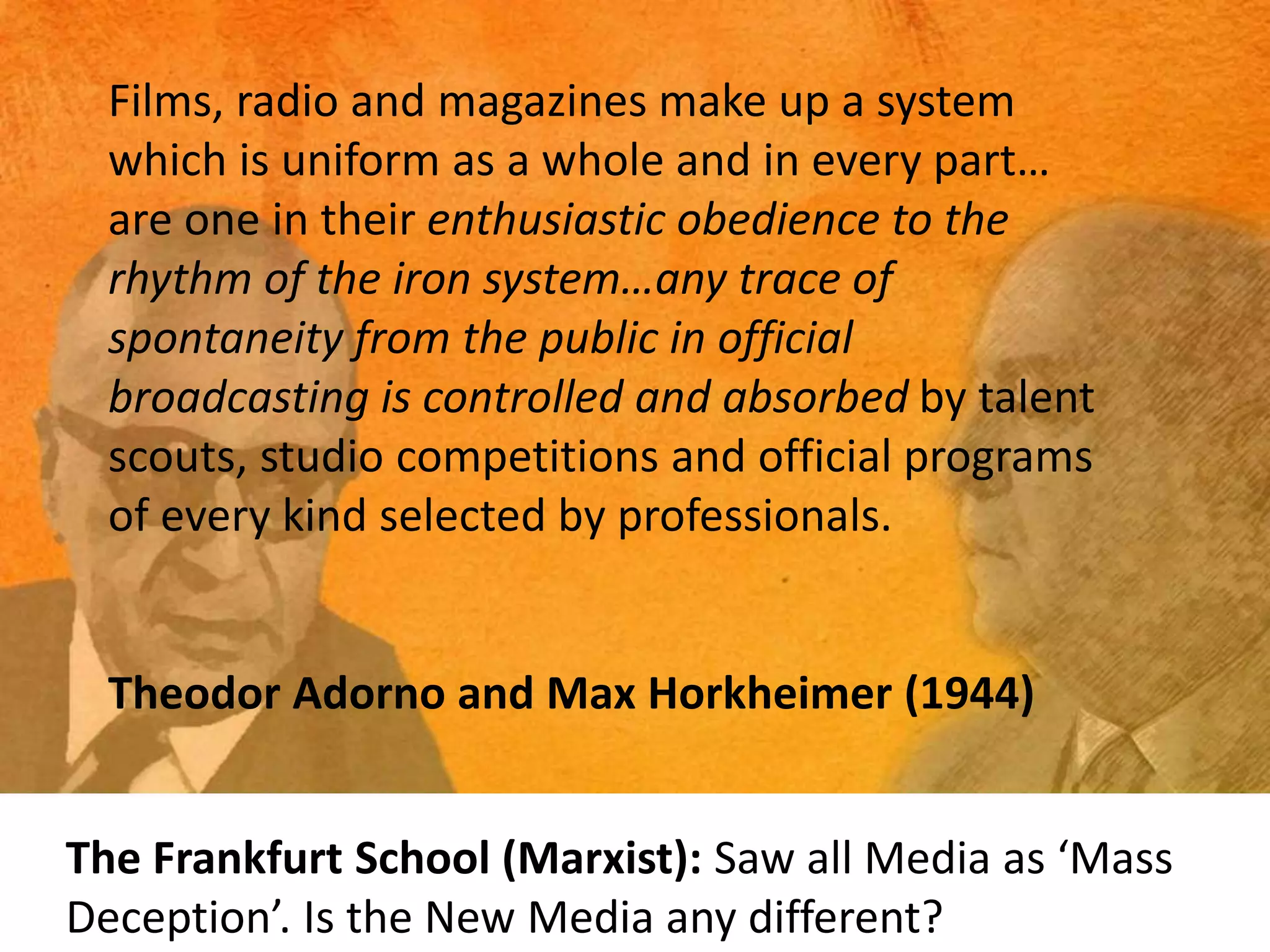 A2 Media Studies: New Media theories | PPTX