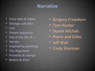 Photography: A2 personal investigation ideas | PPT