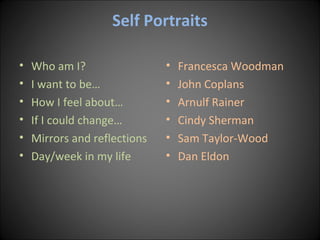 Photography: A2 personal investigation ideas | PPT
