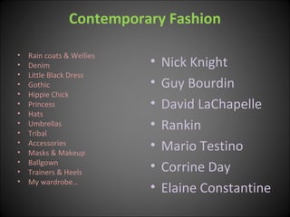 Photography: A2 personal investigation ideas | PPT