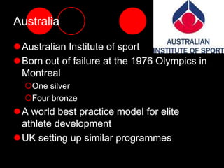 Elite sports systems | PPT