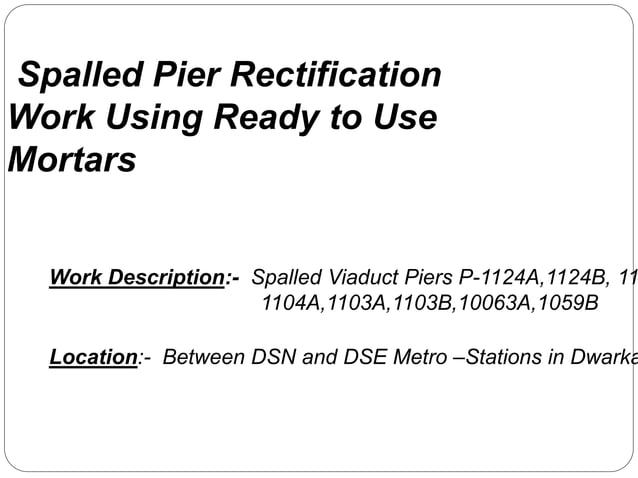 A2 Pier Rectification work.pptx