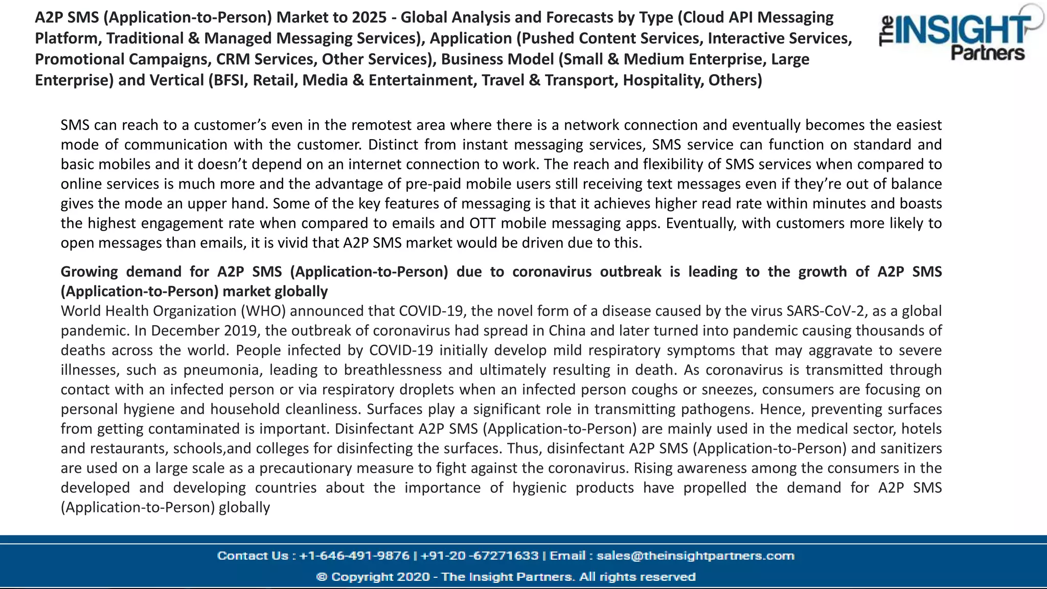 What Is Application to Person (A2P) SMS Messaging | PPT