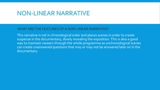 Narrative Structures Of Documentary | PPTX