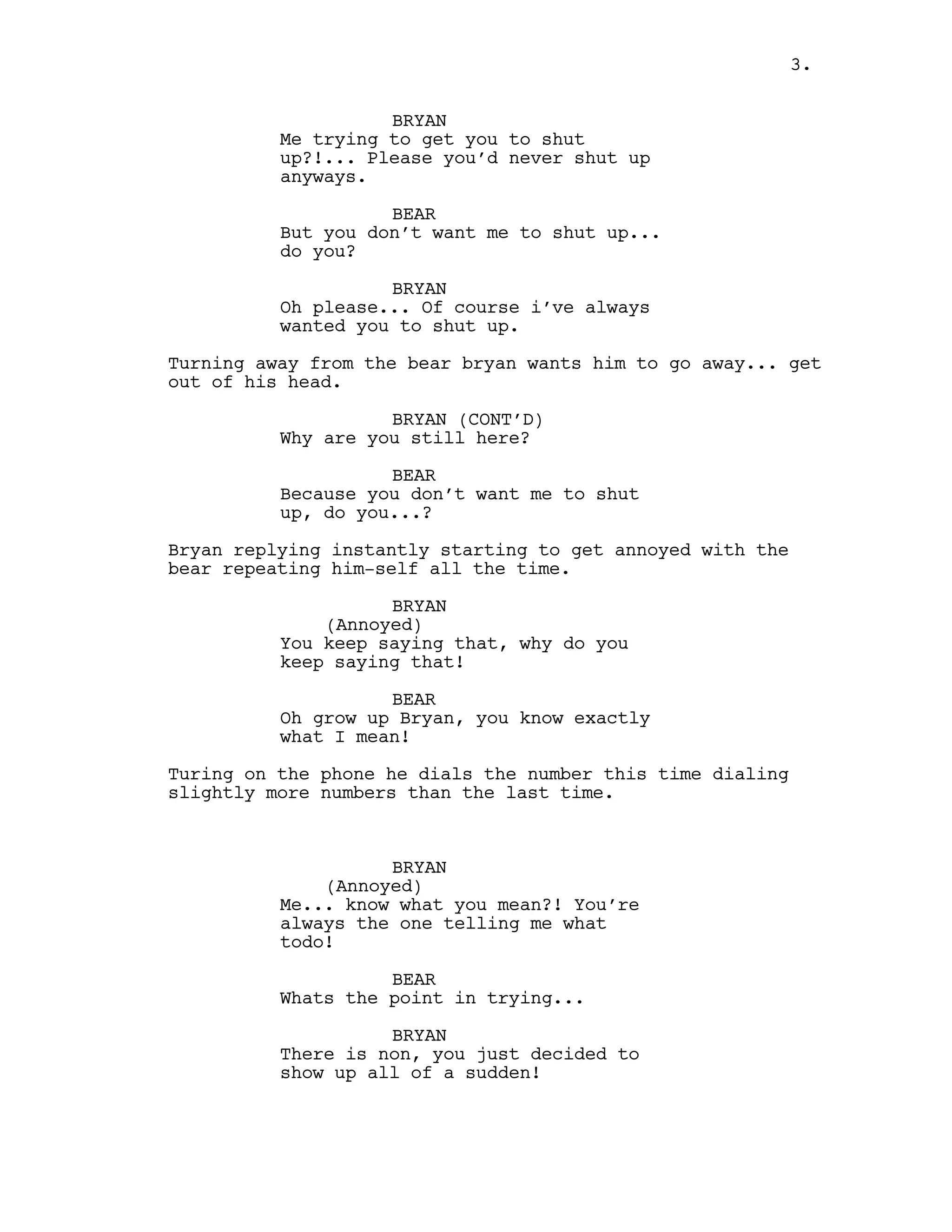 Script Draft 2 | PDF | Screenwriting | Content Production