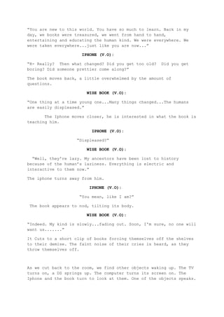 A2 script the future | PDF