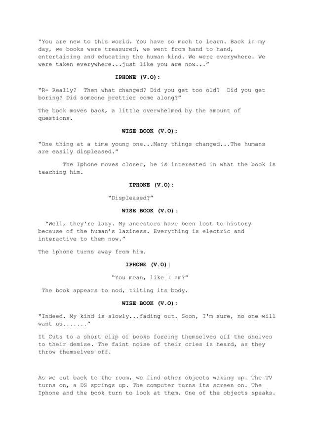 A2 script the future | PDF