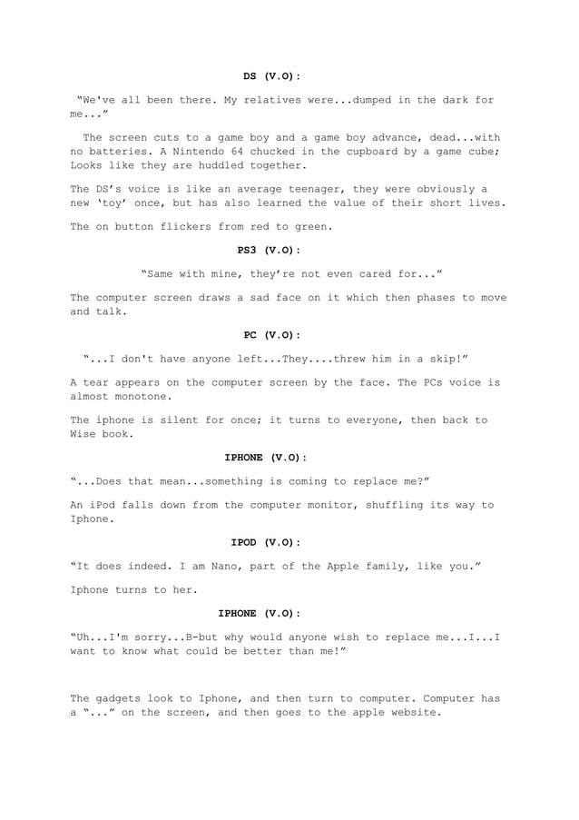 A2 script the future | PDF