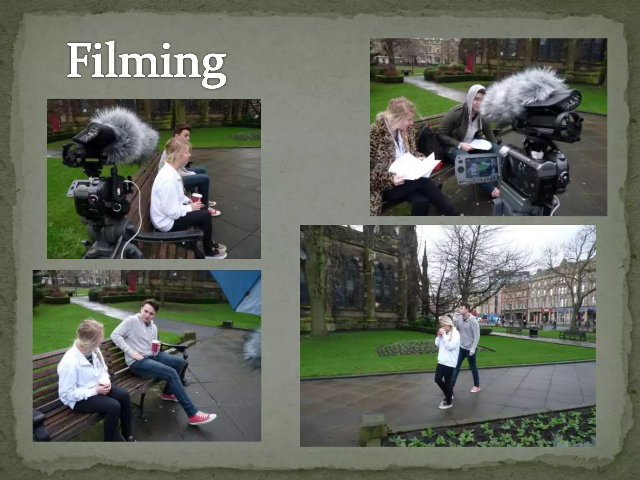 A2 short film – teenage dialogue scene photos | PPTX