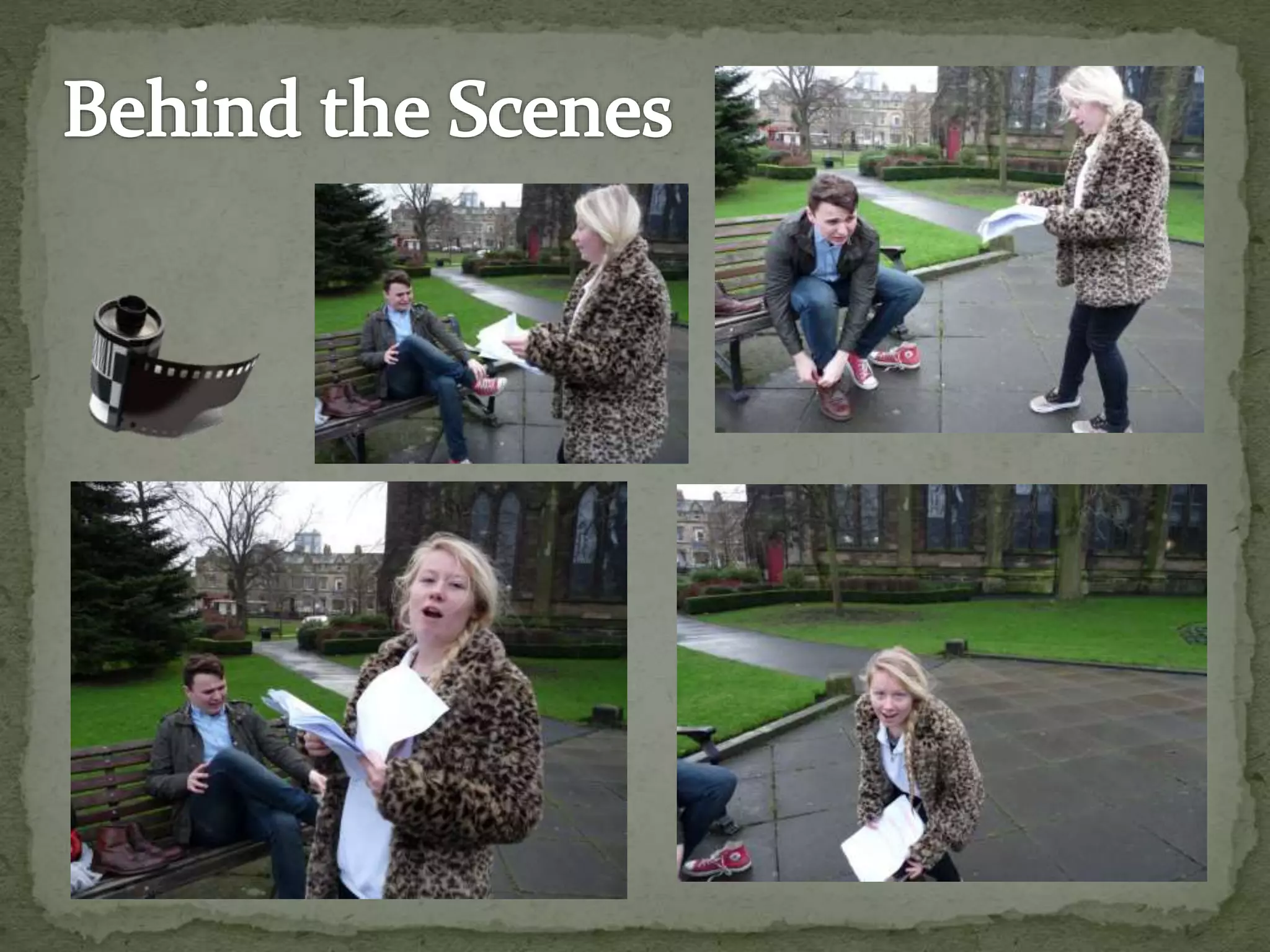 A2 short film – teenage dialogue scene photos | PPTX