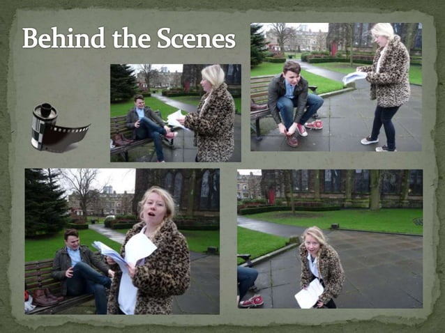 A2 short film – teenage dialogue scene photos | PPTX
