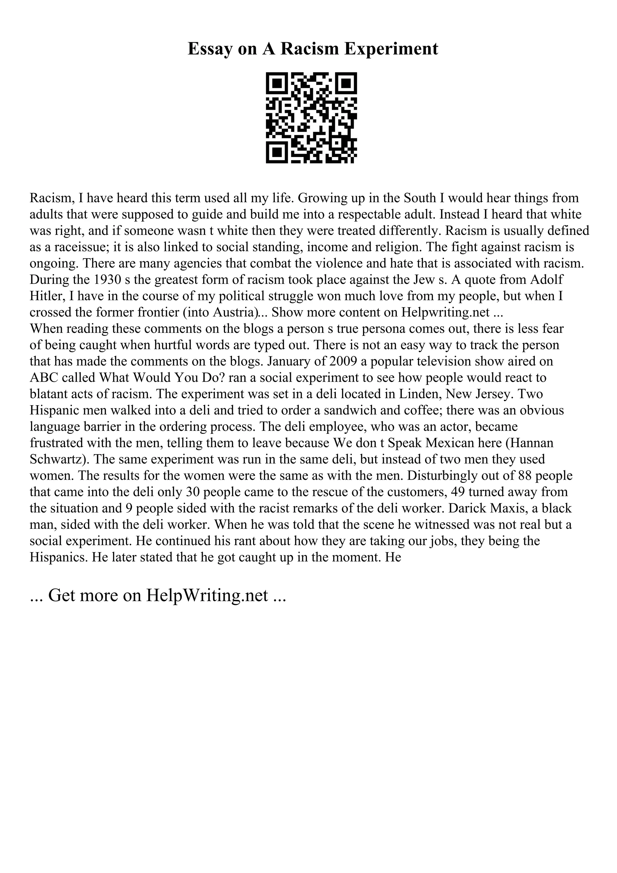 A2 Spanish Essay Examples | PDF