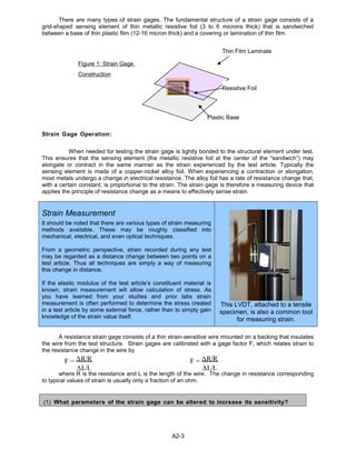 A2 strain gages_2003 | PDF