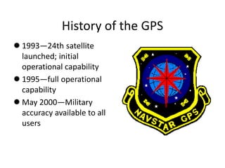 Global positioning system (gps) | PPTX