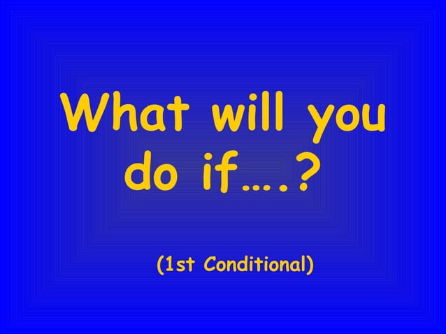 A2 U5 What Will You Do If | PPT | Grocery Shopping | Shopping