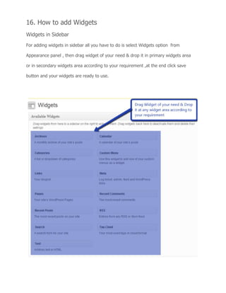 A2WPress Bizway Theme Documentation | PDF