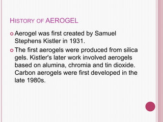 AEROGEL | PPTX