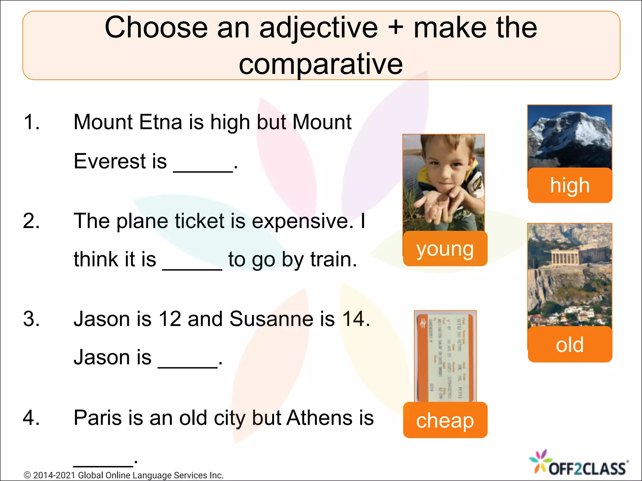 Teaching Comparative Adjectives: An ESL Lesson Plan | PDF