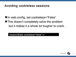OWASP Serbia - A3 broken authentication and session management | PPT