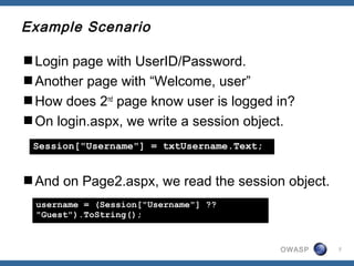 OWASP Serbia - A3 broken authentication and session management | PPT