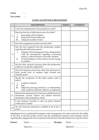 A 3 - Clients' Acceptance Procedures.docx