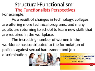 A 3 - major approaches - structural functionalism.pptx | Education