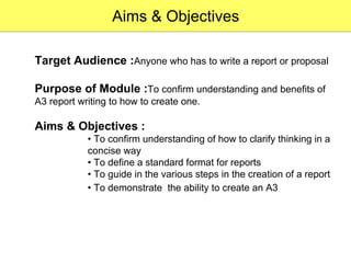 A3 reports | PDF