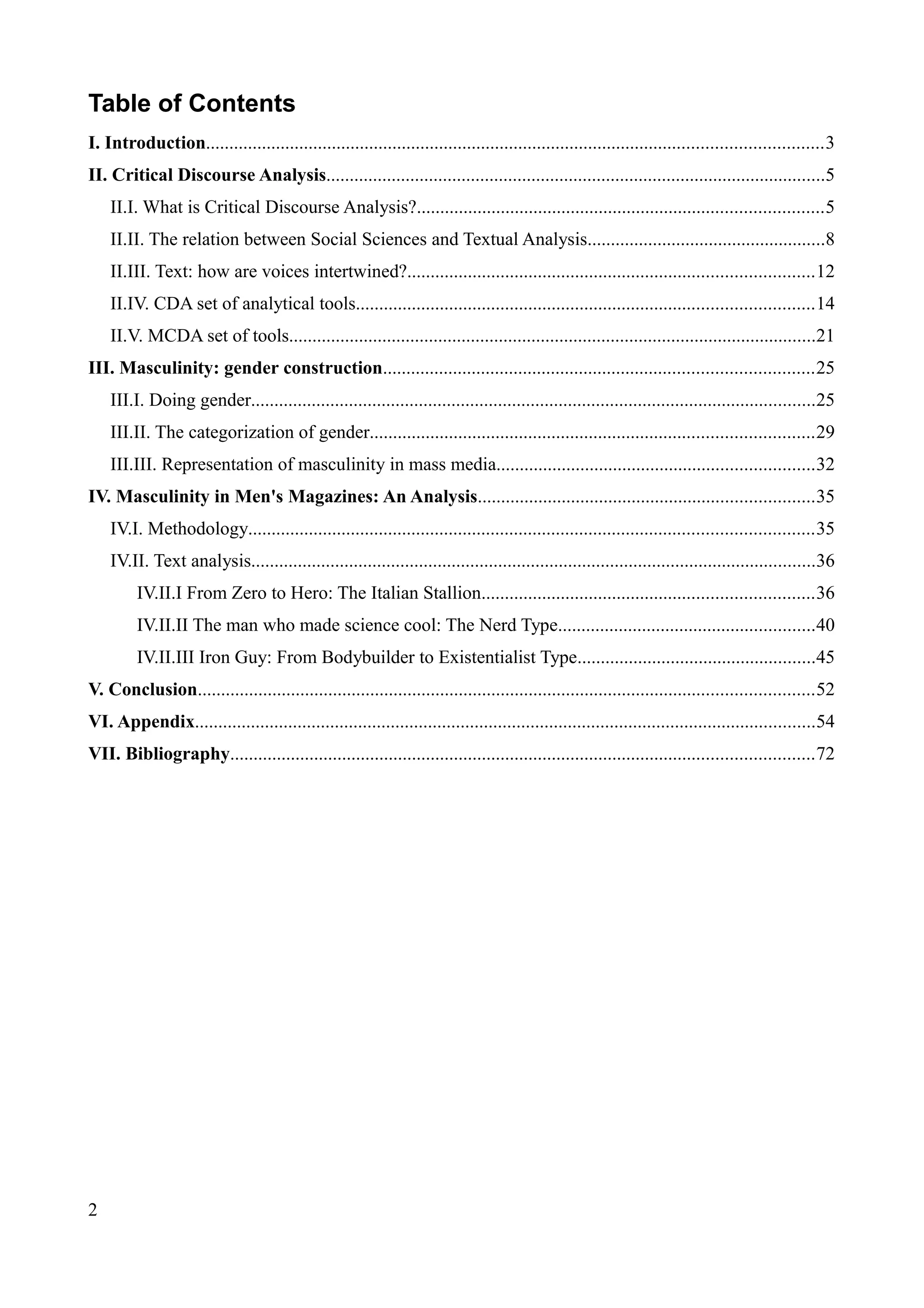 The Construction of Masculine Identities in British Magazines-Thesis | PDF