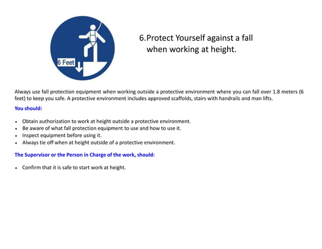 WB ConstructionLLc Dirty Dozen-Cardinal Safety Rules.Rev2 | First Aid ...
