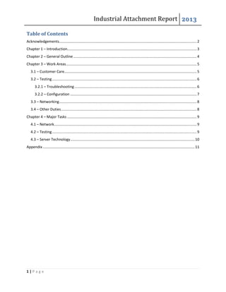 Industrial Report - Ndlovu Kevin Mehluli | PDF | IT and Internet Support | Internet