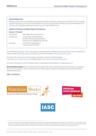 HTP-module-23-acknowledgements | PDF