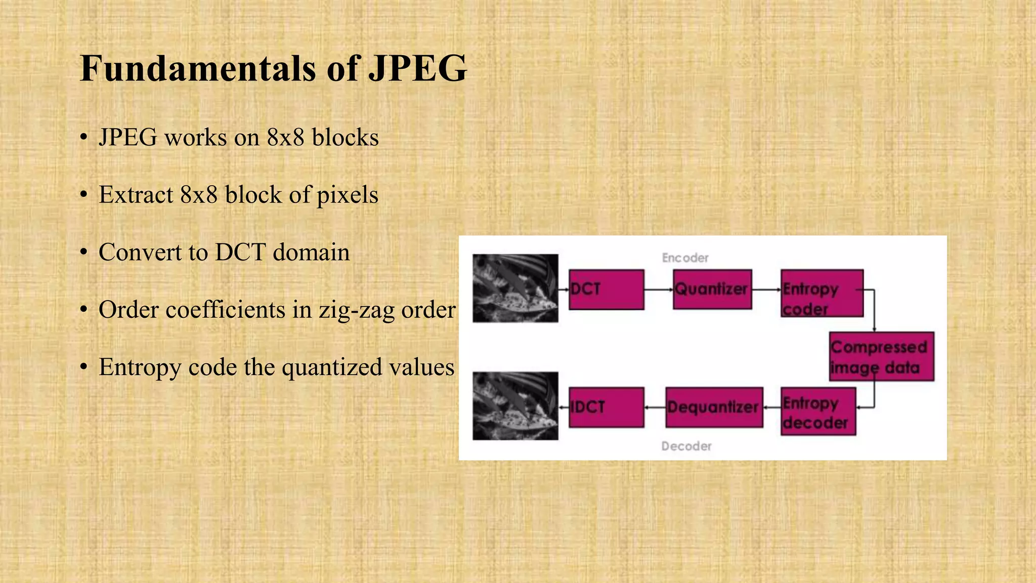 JPEG and MPEG | PPTX