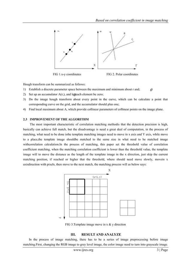 Based on correlation coefficient in image matching | PDF